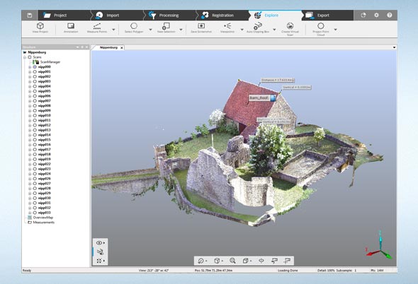 FARO Laser Scanner Software - SCENE - Overview